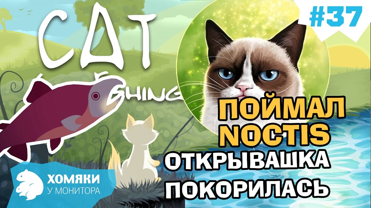 Cat Goes Fishing Прохождение ПОЙМАЛ НАДОЕДЛИВУЮ ОТКРЫВАШКУ I'VE GOT ...