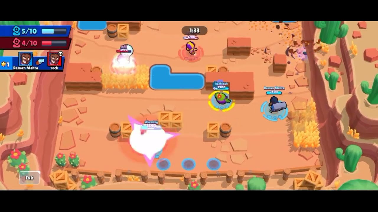 ACTION HERO CHALLENGE - WIPEOUT Quad Damage (Colt, Brock & Spike) Brawl Stars Gameplay 🔥 - YouTube