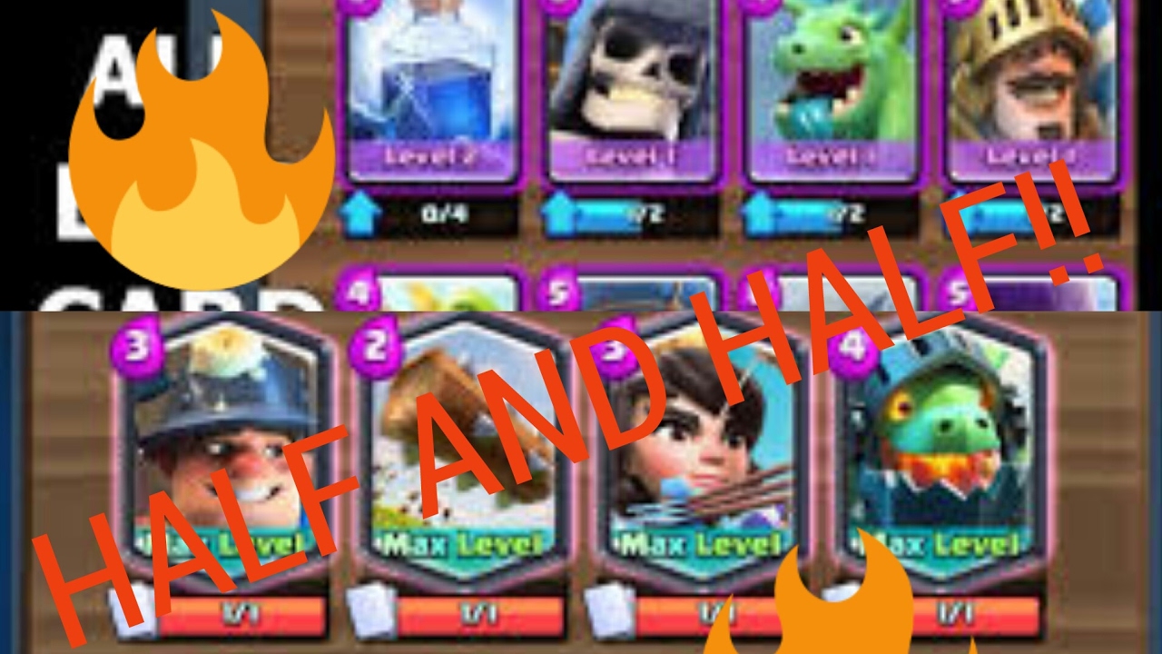 HALF AND HALF TROLL DECK|Clash Royale - YouTube