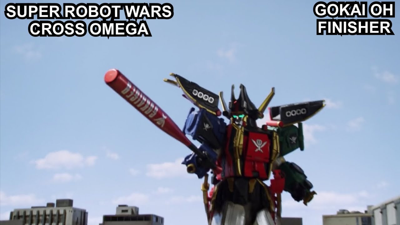 Super Robot Wars Cross Omega: Gokai Oh Finisher. - YouTube