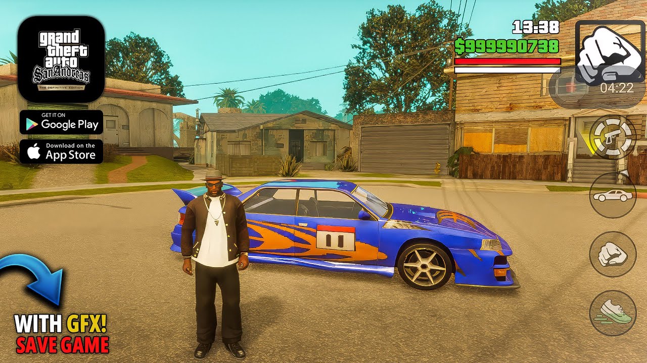 🔥 GTA SA Definitive Mobile (Android/iOS) Rockstar Version | 60 FPS ...