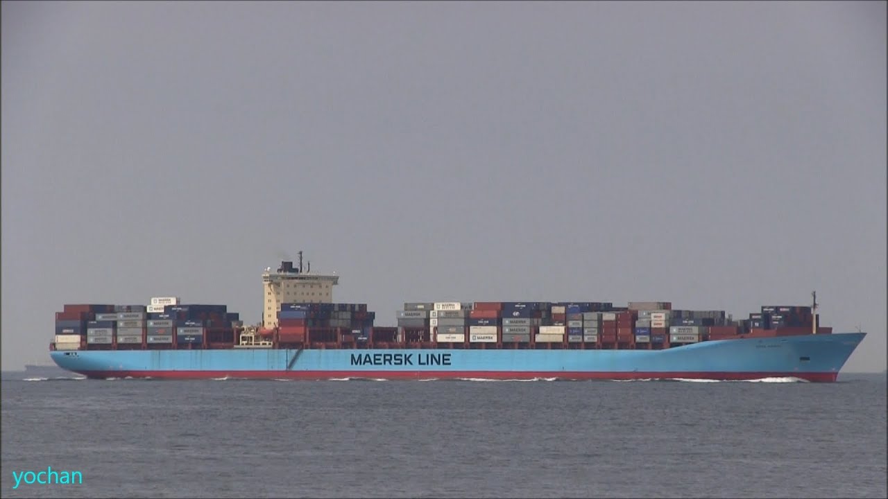 Container ship: ANNA MAERSK (Maersk Line) Flag: Denmark [DK] IMO ...