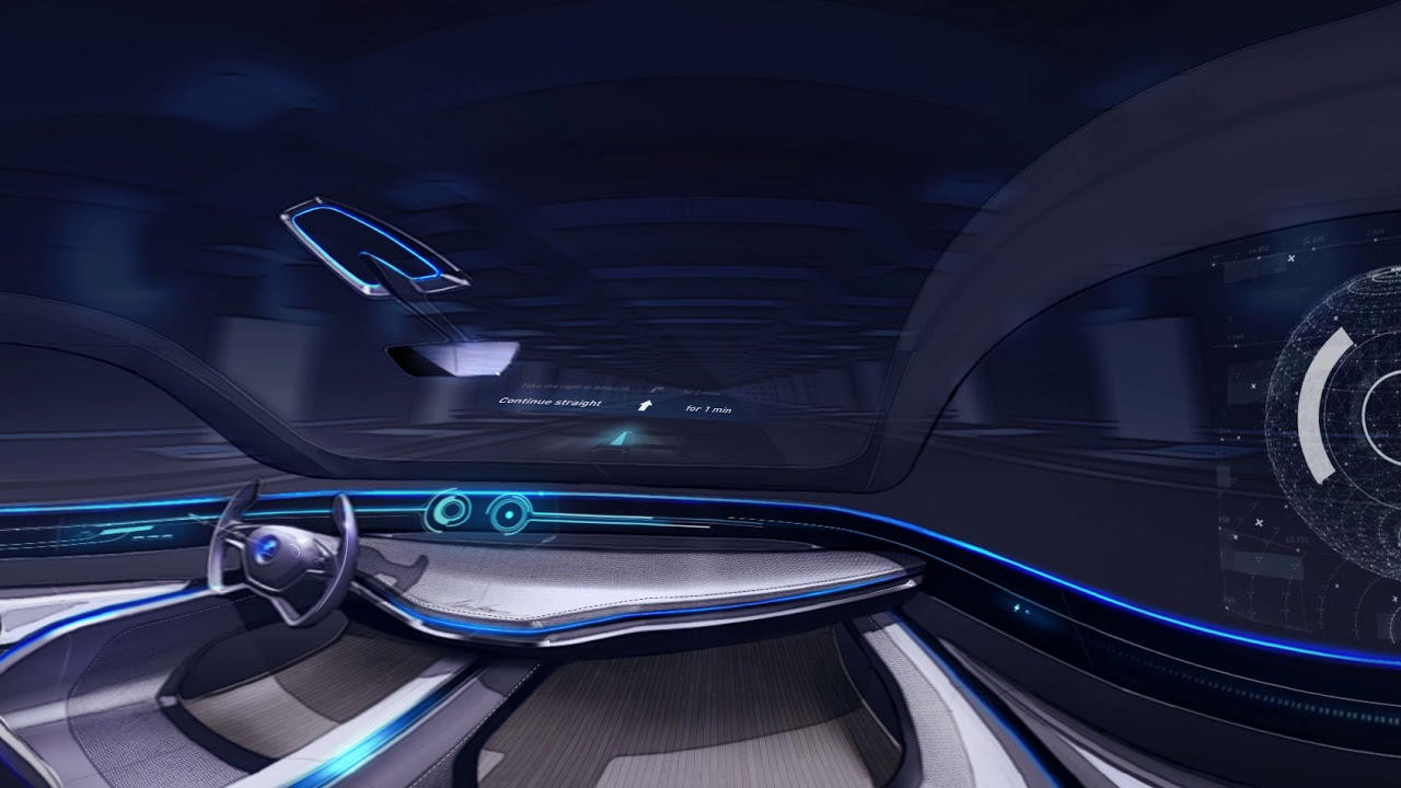 360° VR Panorama Car Interior painting - YouTube