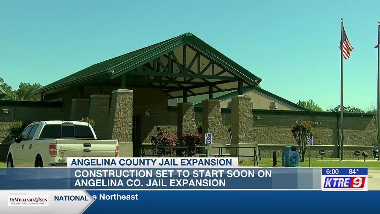 Angelina County Jail expansion set for completion next year - YouTube