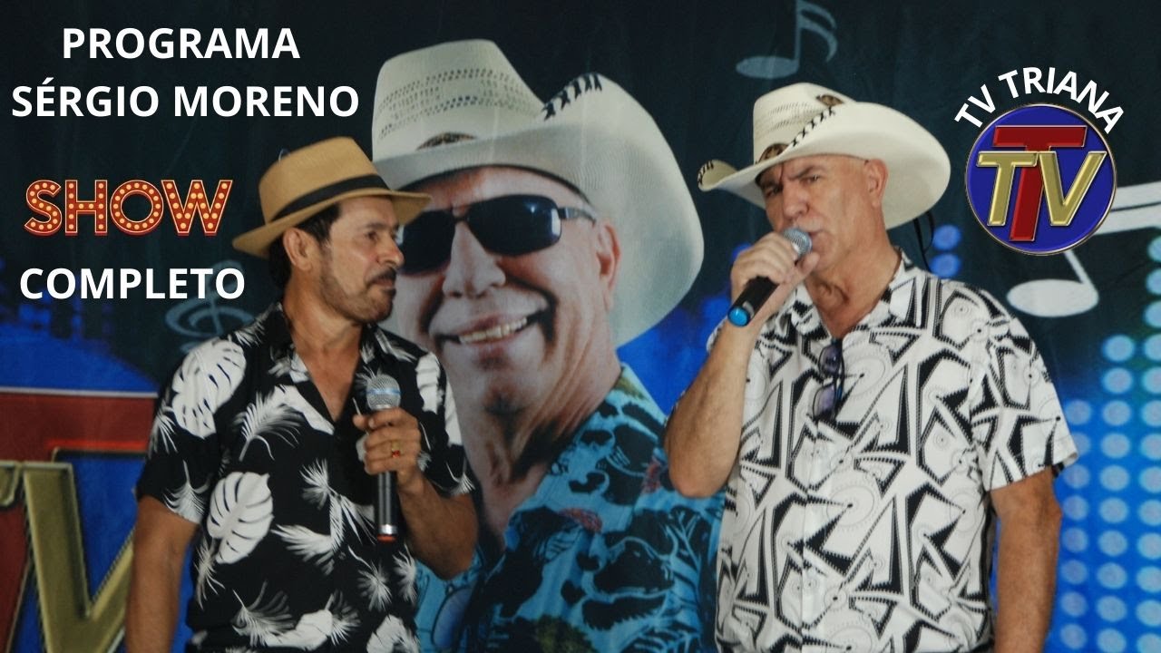 PROGRAMA SÉRGIO MORENO - TV TRIANA ON LINE - YouTube