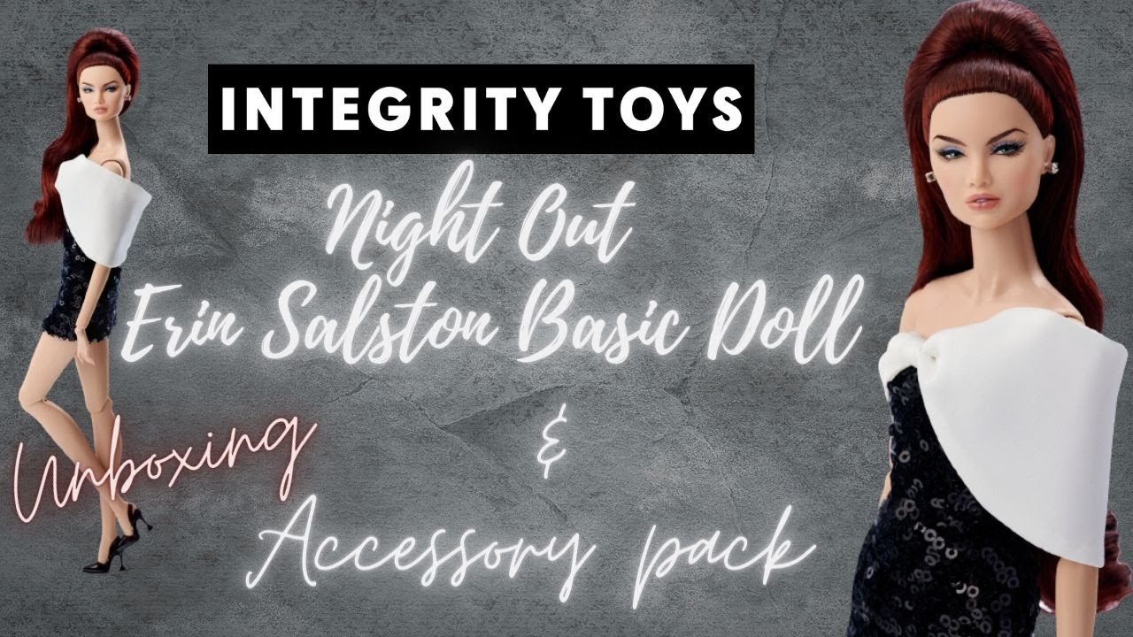 NIGHT OUT ERIN SALSTON BASIC DOLL & ACCESSORY PACK INTEGRITY TOYS ...