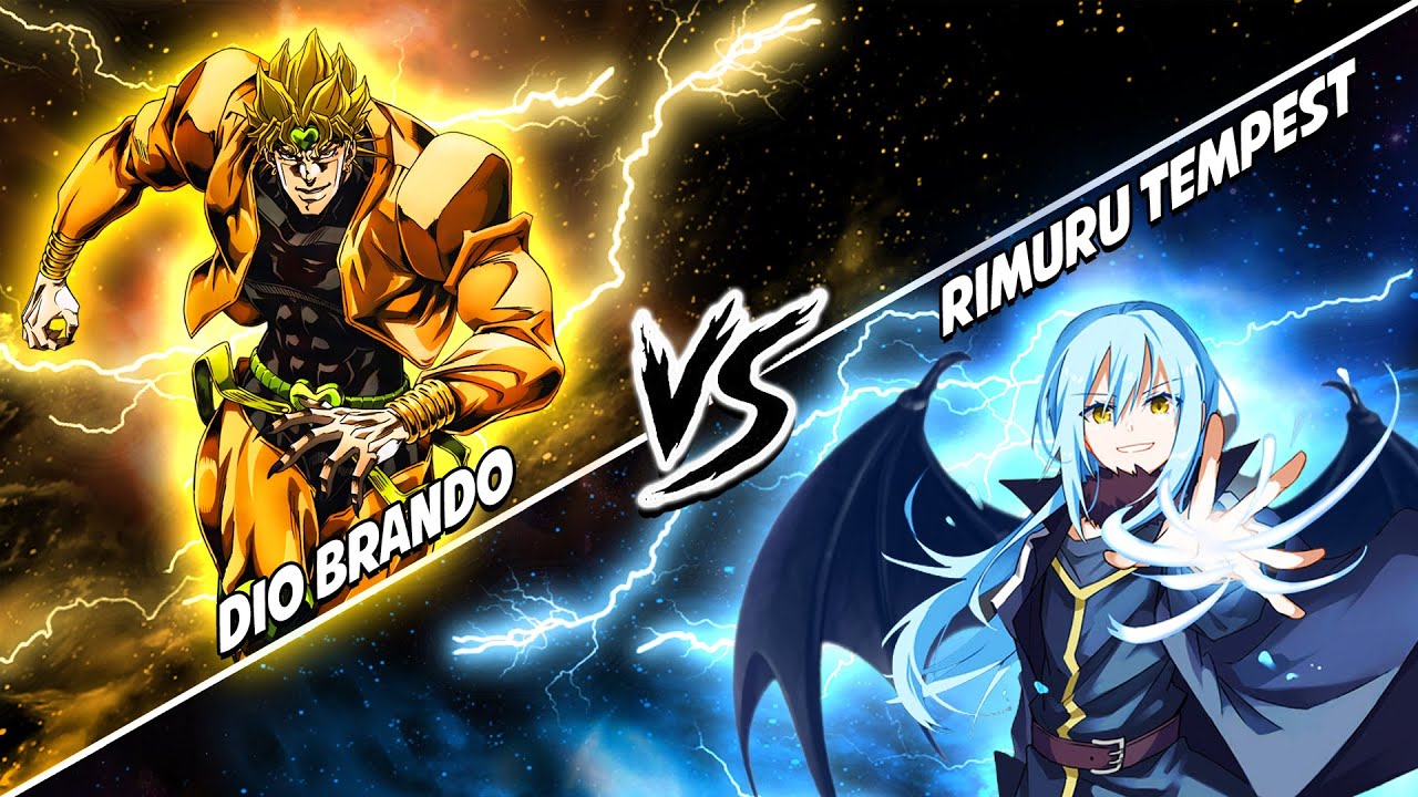 KUAT MANA ? DIO BRANDO ALL FORMS VS RIMURU ALL FORMS | MUGEN JUMP FORCE ...