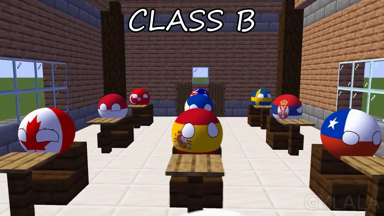 Countryballs School Trailer Minecraft - YouTube