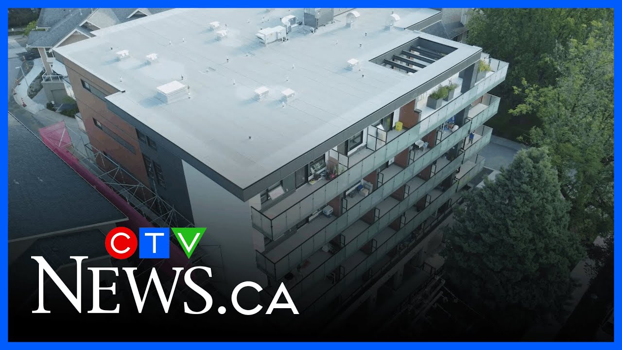 New housing complex opens for seniors - YouTube