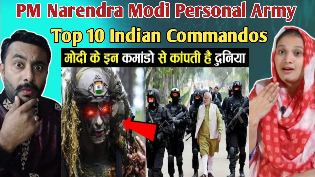 PM Narendra Modi Personal Security Army | Top 10 Indian Commandos | Pak ...