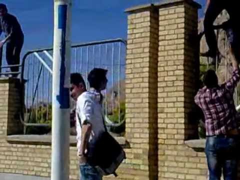 amniate daneshgah RAZI ba bastane dare dabirestan pesarane tazmin shod!.mp4