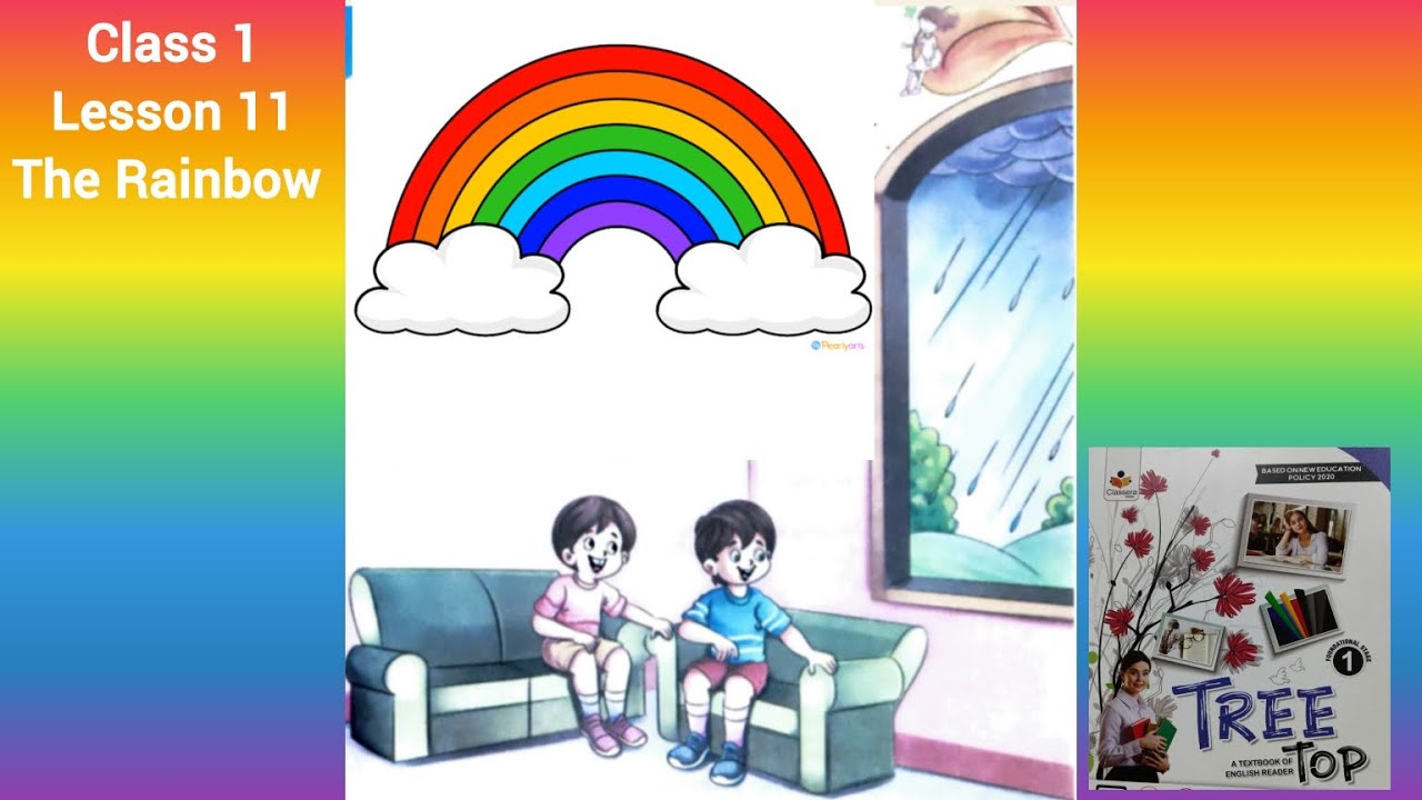 Class 1 English Reader Book Lesson 11 The Rainbow 🌈 from Classera Book ...