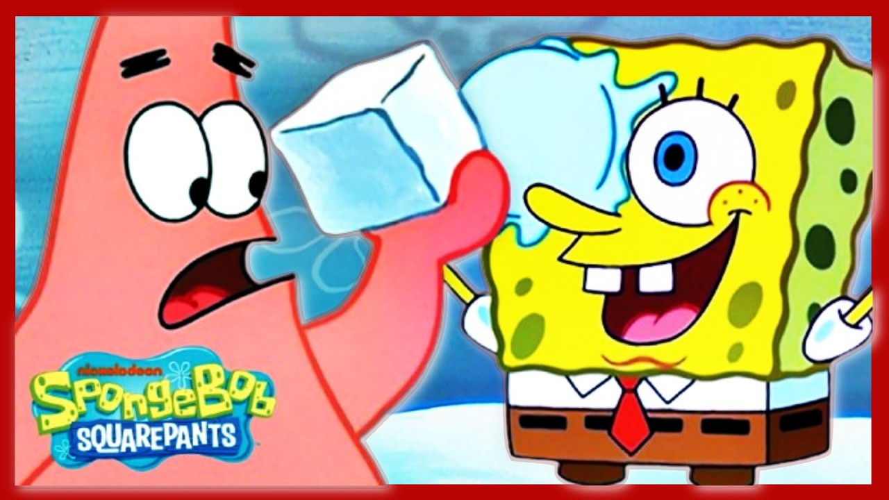 SpongeBob and Patrick Get In A SNOWBALL Fight Full Scene SpongeBob ...
