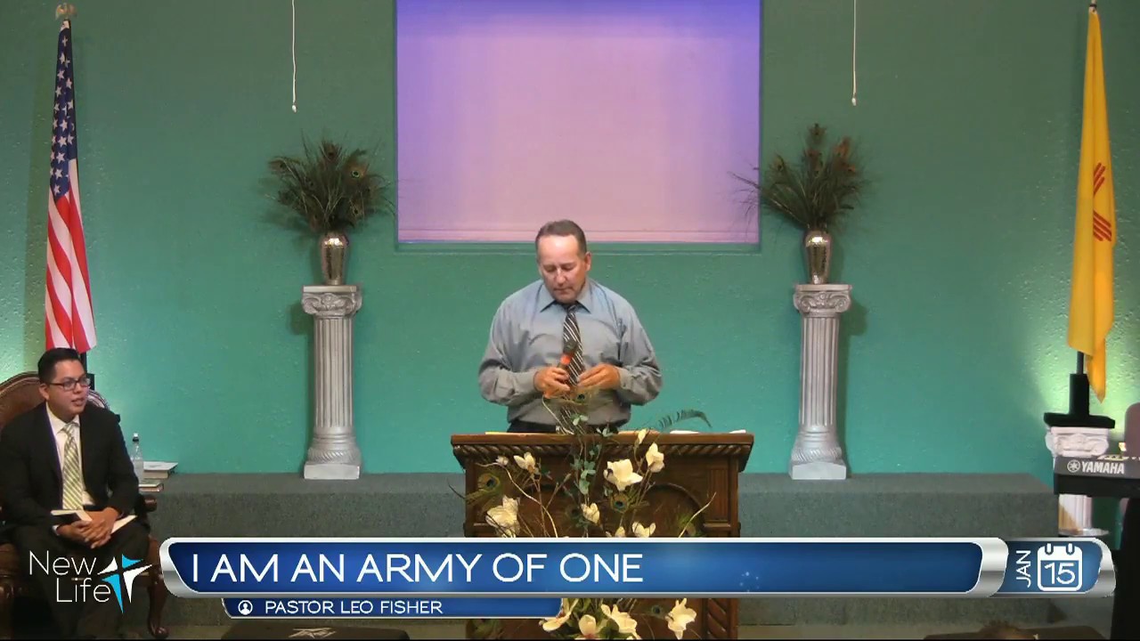 I Am An Army Of One - January 15th, 2017 - NLAC - YouTube
