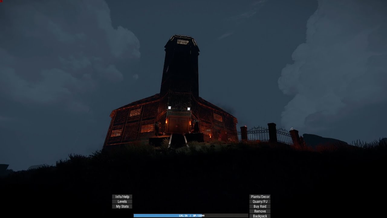 SUPER SCARY HAUNTED CHURCH BUILD IN RUST!?!?! - YouTube