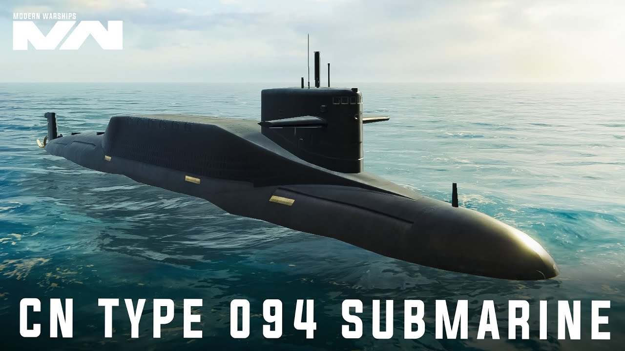 CN TYPE 094 | Chinese Submarine Kapal Selam Jarang di Pakai? | Modern ...
