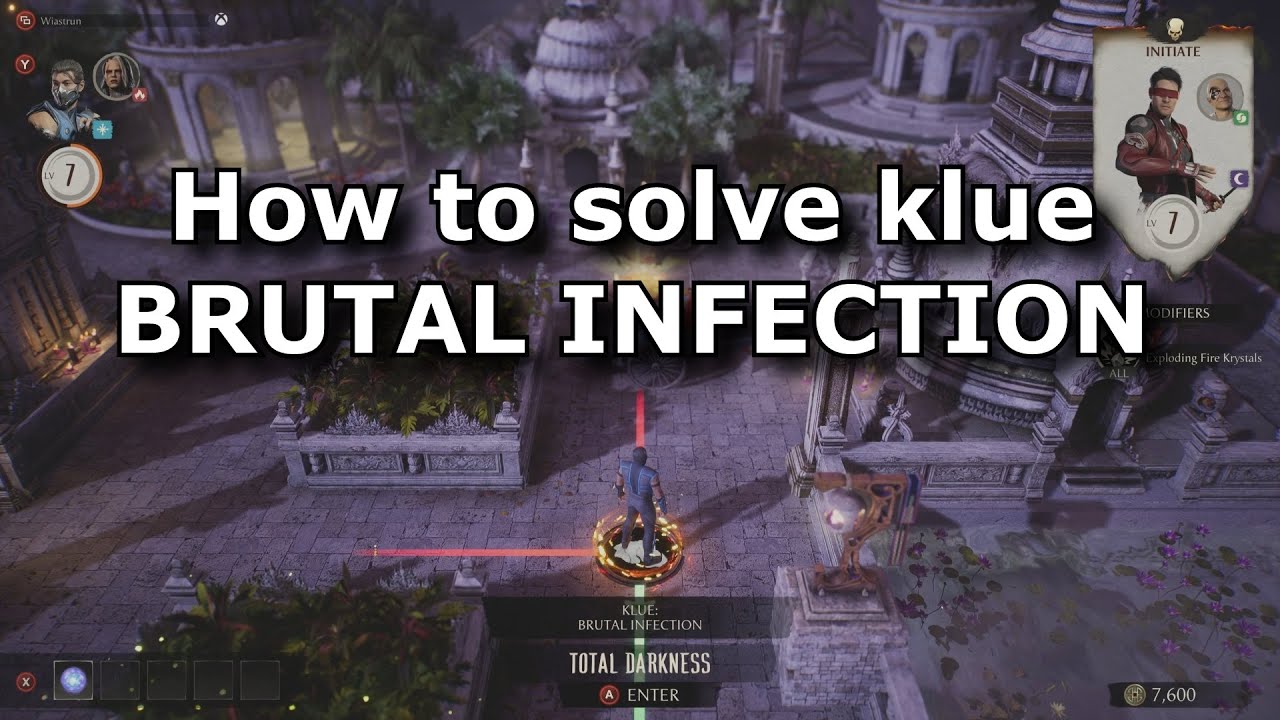 MK1 Invasions - How to solve klue Brutal Infection in the Sun Do ...