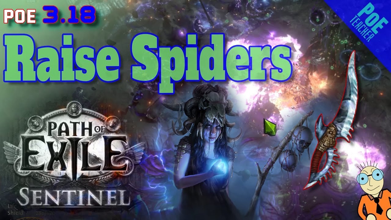 [Path of Exile] Raise Spiders Build - Occultist Witch in PoE - YouTube