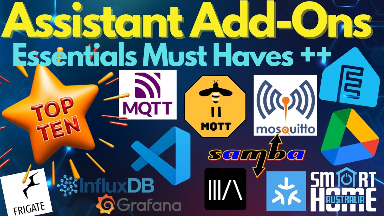 🚀 Top 10 Must-Have Home Assistant Add-Ons for 2025! 🔥 - YouTube