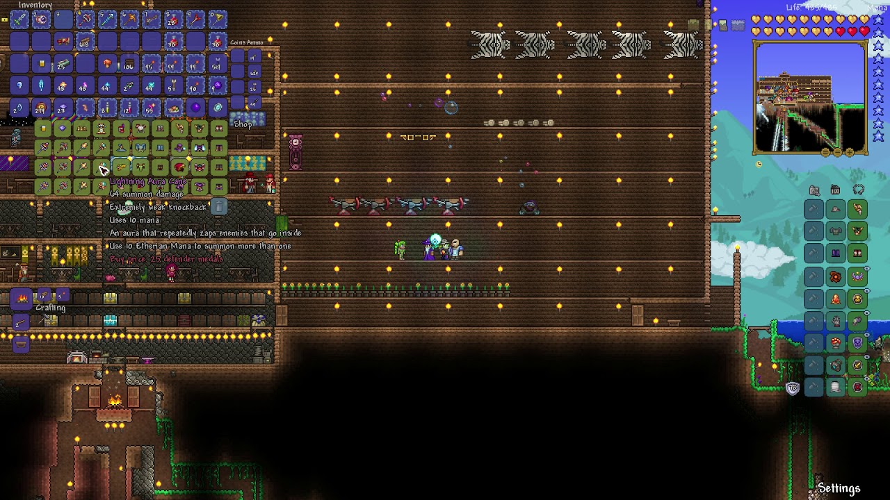 How to get Lightning Aura - Terraria - YouTube