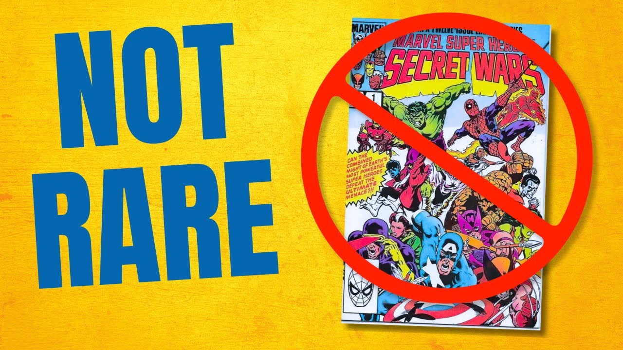 That comic is not rare. - YouTube