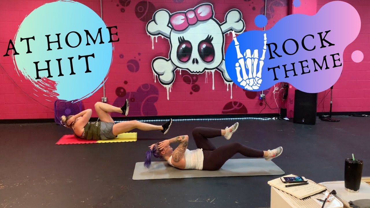 Rock HIIT workout | Turn Up Fitness - YouTube