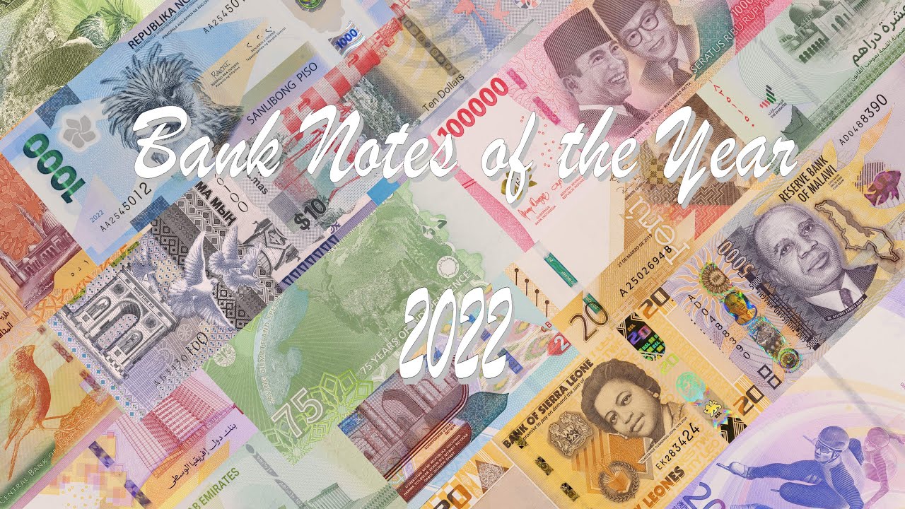 Bank Note of the Year 2022 - YouTube