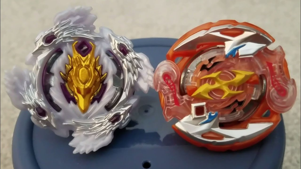 Beyblade Burst battle: Brutal Luinor L4 vs Crash Roktavor R4 - YouTube
