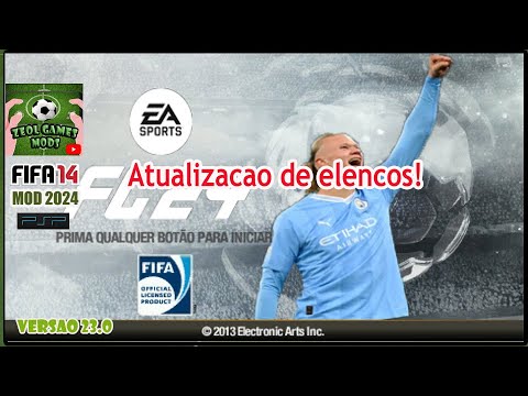 EA FC 24 MOD DO 14 PSP BYZEOLGAMES v23 PPSSPP - YouTube