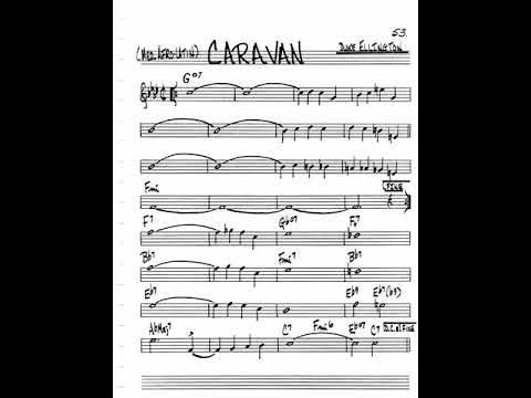real book solo piano: caravan (Duke Ellington and Juan Tizol) - YouTube