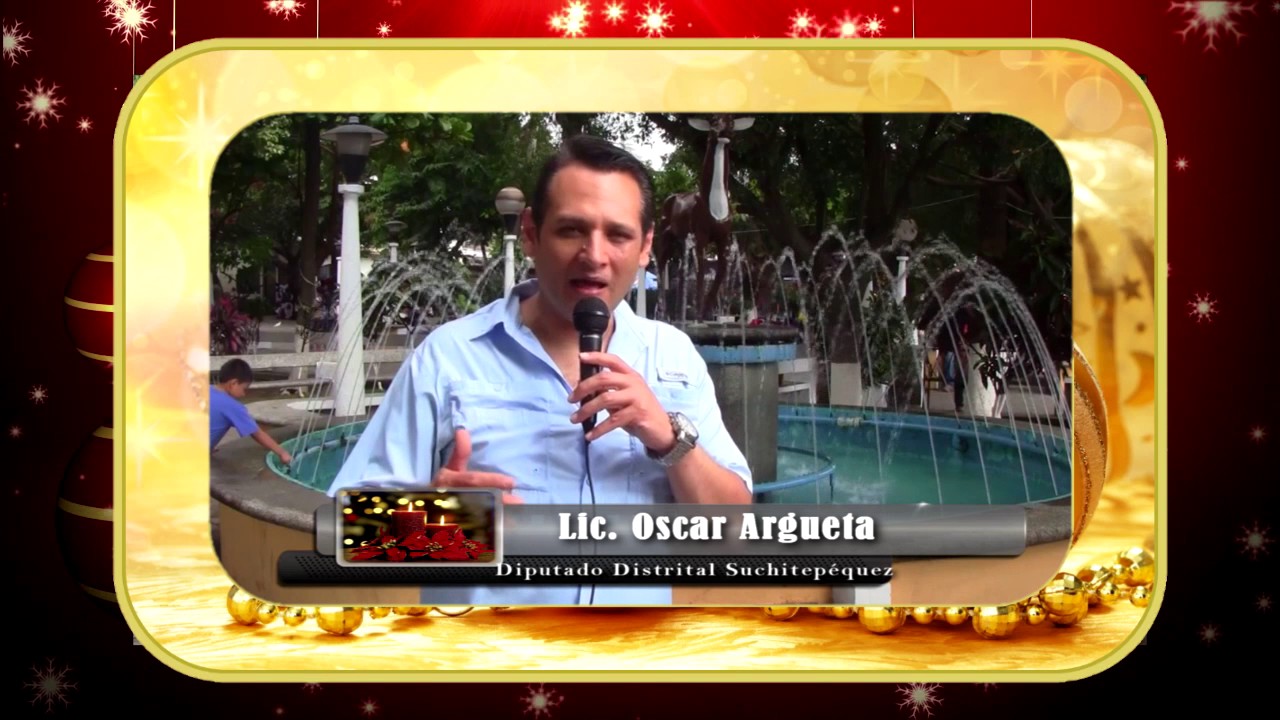 Saludo Navideño Oscar Argueta - YouTube