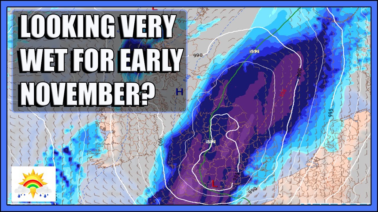 Ten Day Forecast: Still Looking Very Wet For Early November... - YouTube