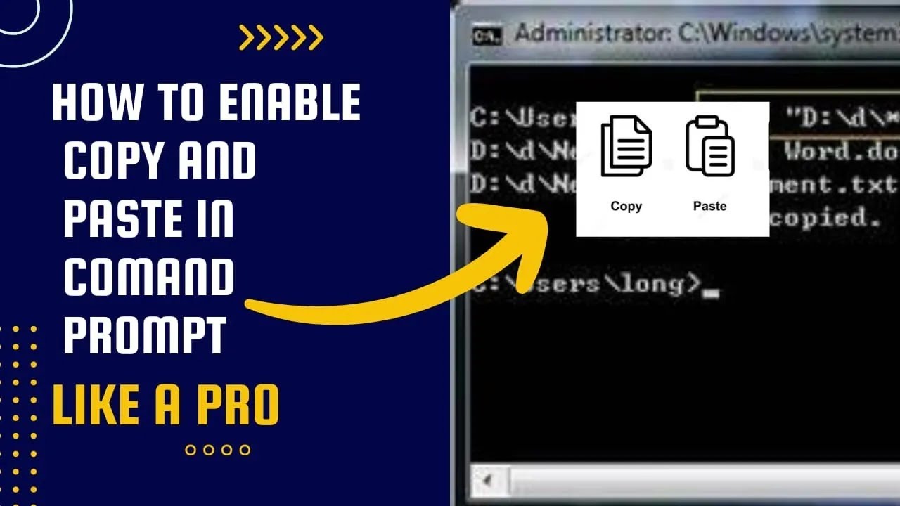 Enable Copy Paste Functionality In Command Prompt Windows 3820