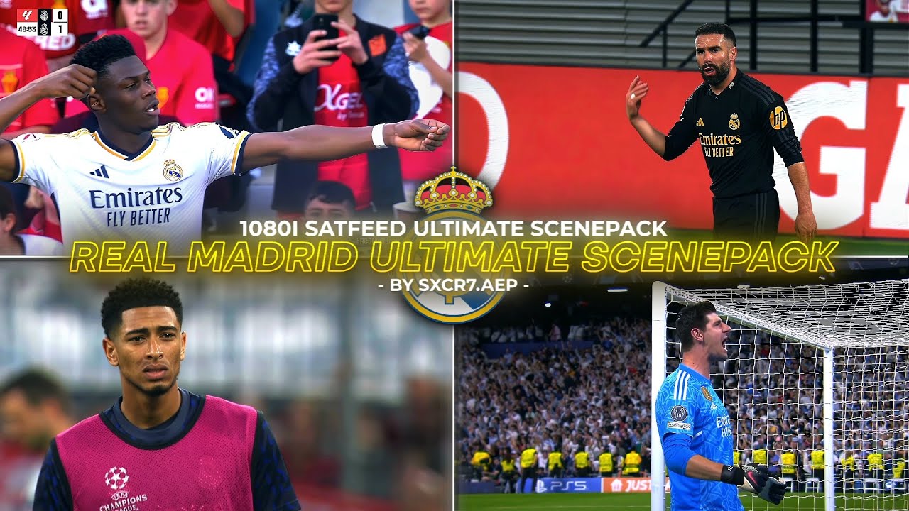 Real Madrid Ultimate Scenepack RARE CLIPS SCENEPACK 4K (TOPAZ & AE CC ...
