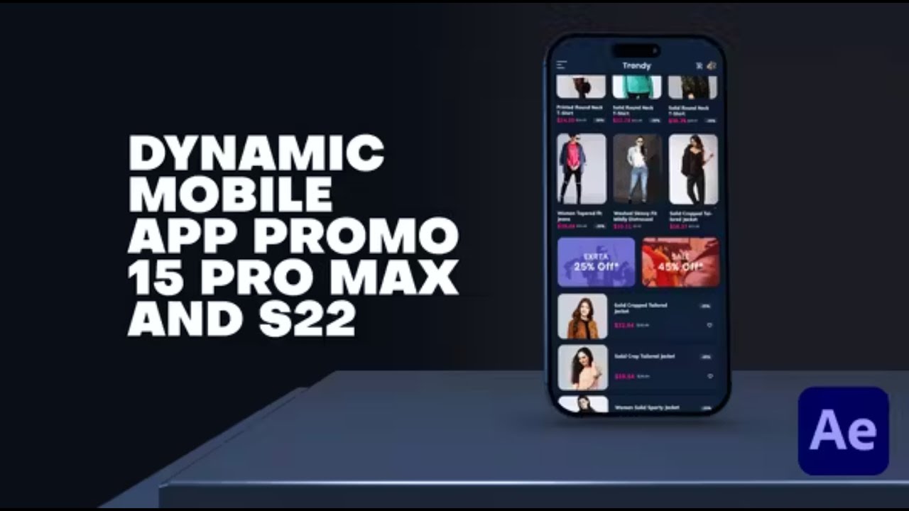 Dynamic Mobile App Promo - iOS and Android (mobile app promo after ...