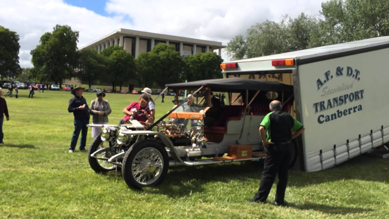 Rolls-Royce Silver Ghost Chassis 1404 arriving at Terribly British Day ...