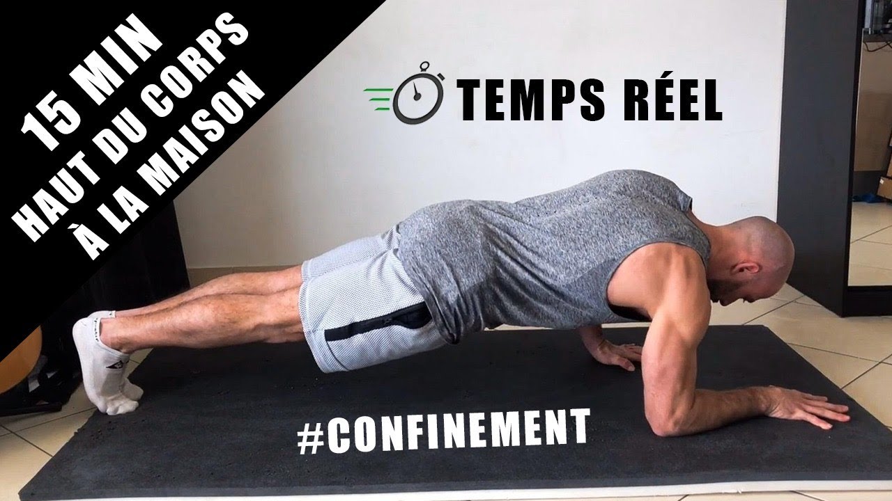 ENTRAÎNEMENT HAUT DU CORPS SANS MATÉRIEL ! - YouTube
