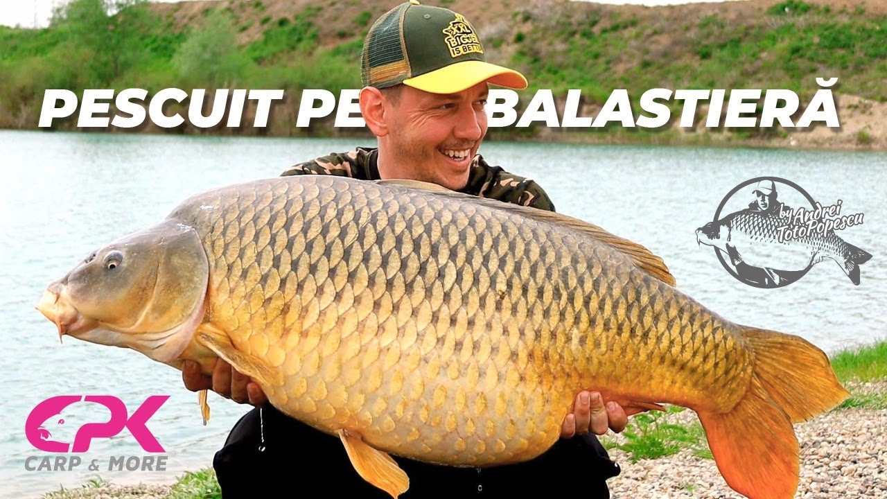 Pescuit pe Balastiera Monster Carp lake cu Andrei Toto Popescu - YouTube