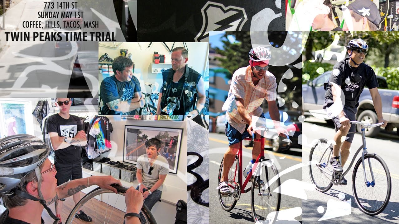 MASH SF Twin Peaks Time Trial Fixed Gear Alleycat 2011 - YouTube