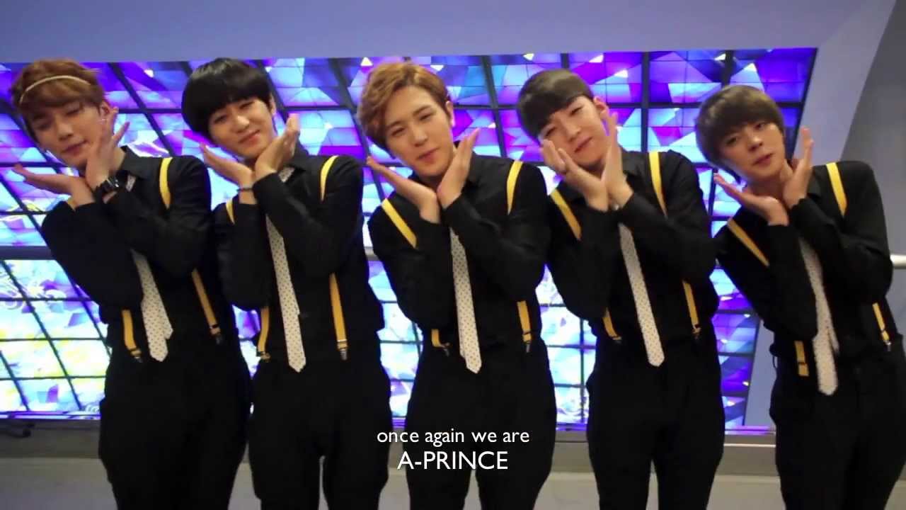 A-PRINCE Promo Tour In Singapore 2013 - Greeting - YouTube