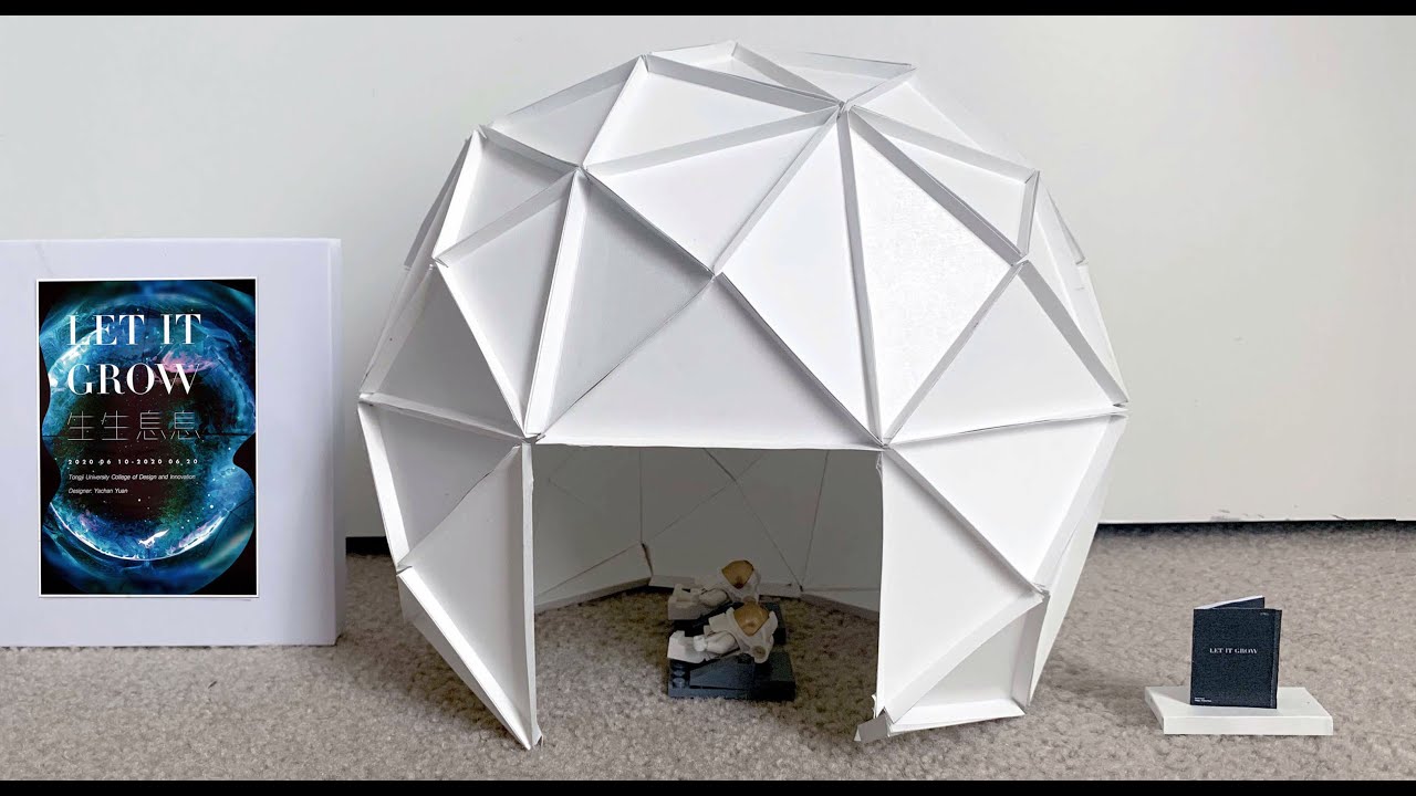How to make a personal Octa-Dome - model example - YouTube