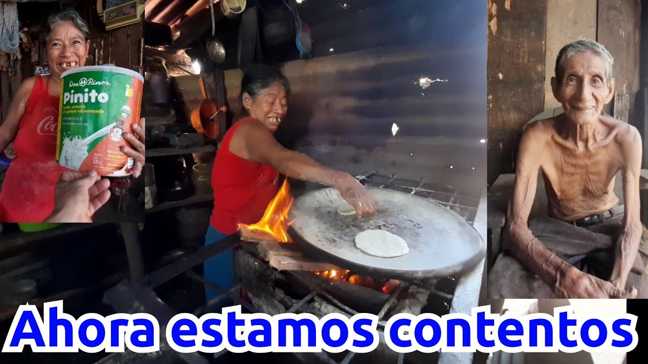 Ahora están muy contentos porque han tenido que comer gracias a suscriptora - chapi videos 502 ...