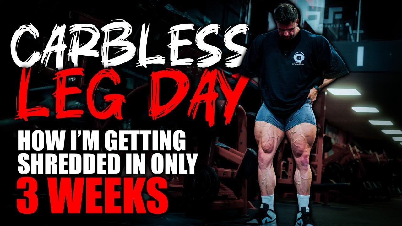 IFBB PRO LEG DAY 3 WEEKS OUT (NO CARBS) CLASSIC PHYSIQUE - YouTube
