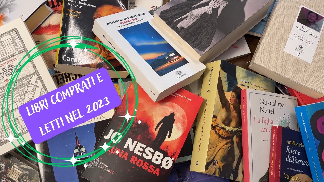 LIBRI COMPRATI vs. LETTI NEL 2023: facciamo un bilancio! #books # ...