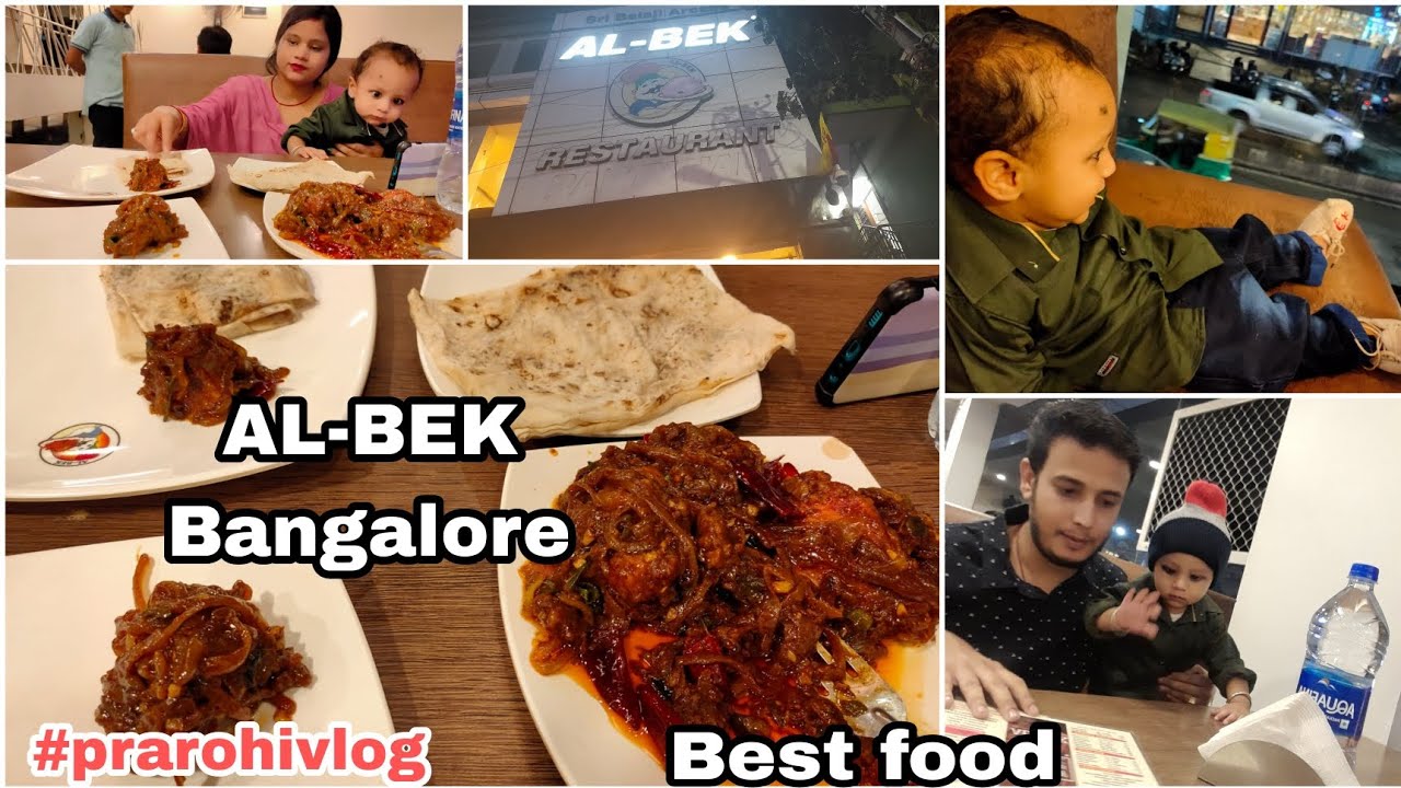 Best food in Bangalore ||AL-BEK Restaurant Rajajinagar || - YouTube