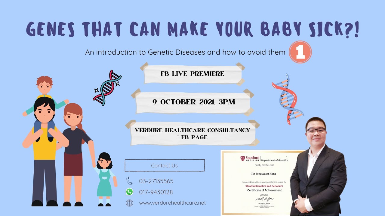 Genetic Disorder - An Introduction PART 1 | Genes | Carrier Genetic ...