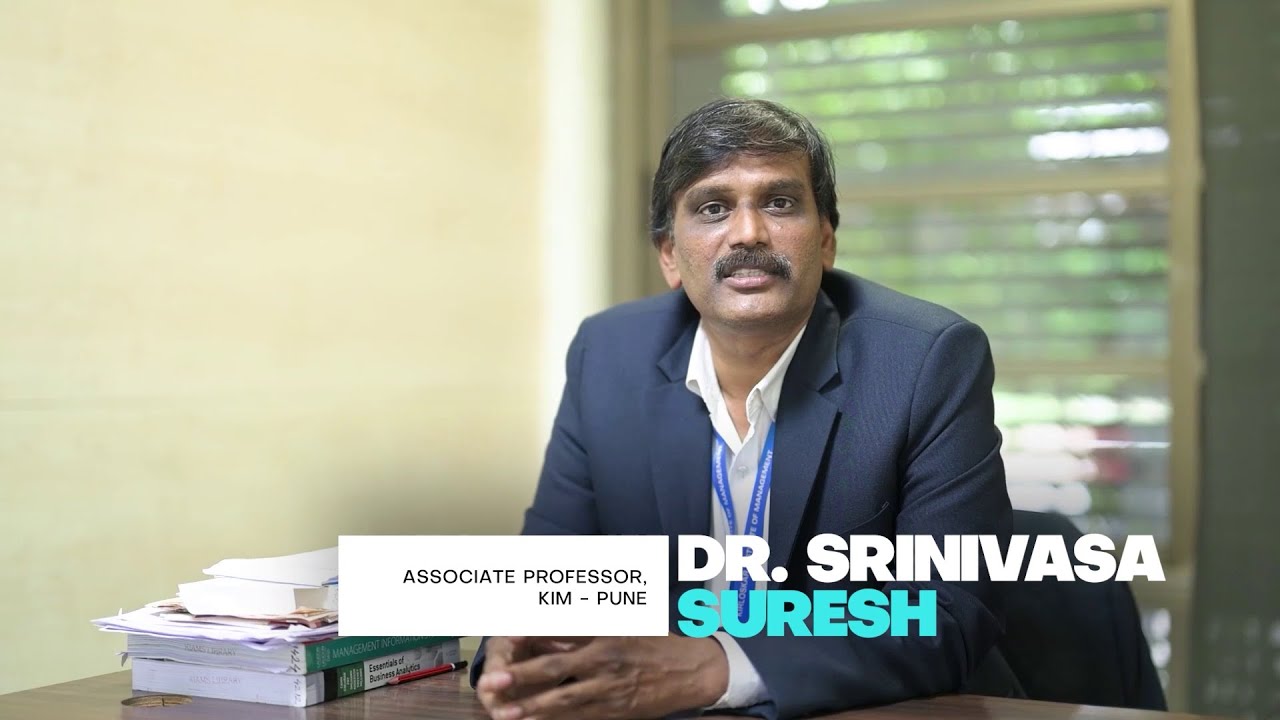 Meet Dr. Srinivasa Suresh, Associate Professor at the Kirloskar ...
