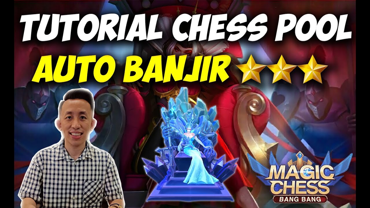 TUTORIAL Chess Pool Magic Chess Bang Bang Indonesia ft. AURORA ⭐⭐⭐(6 ...