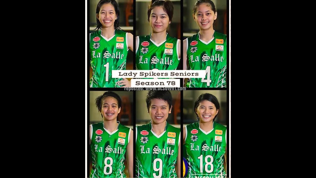 Forever Young- A Tribute to the seniors of the season 78 DLSU Lady ...