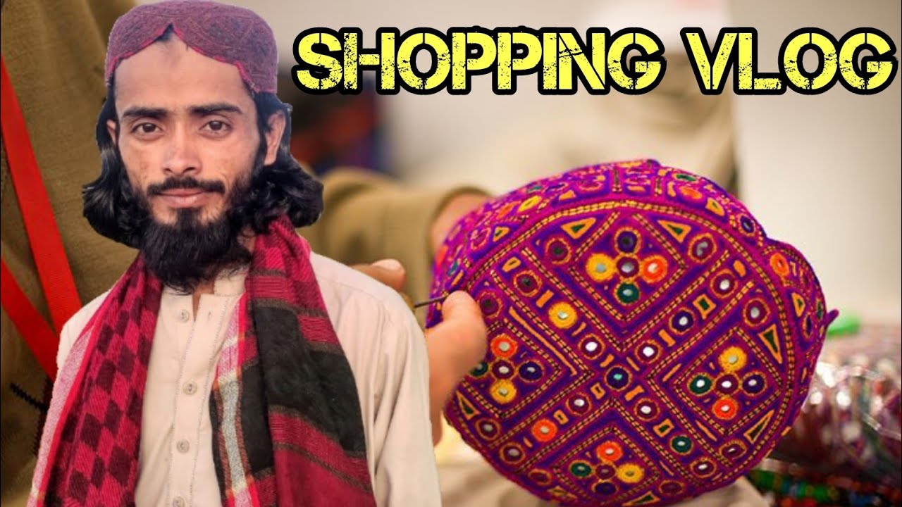Sindhi Cap Shopping Vlog | Bazaar supermarket me shopping Eid UL Adha ...